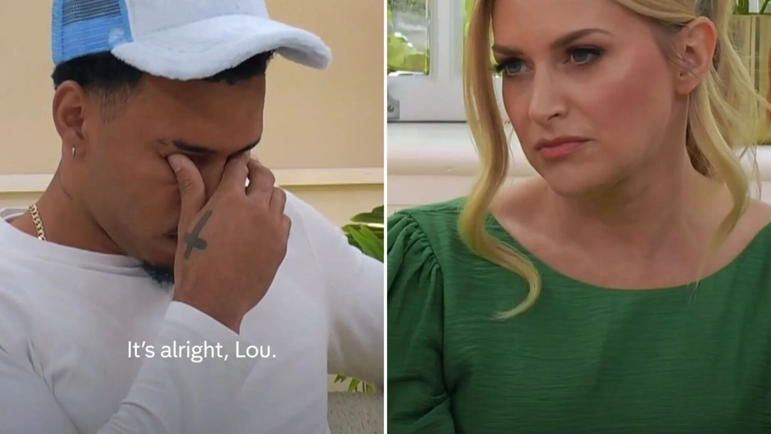 Louis Russell Breaks Down Over Childhood Trauma on Celebs Go Dating ...