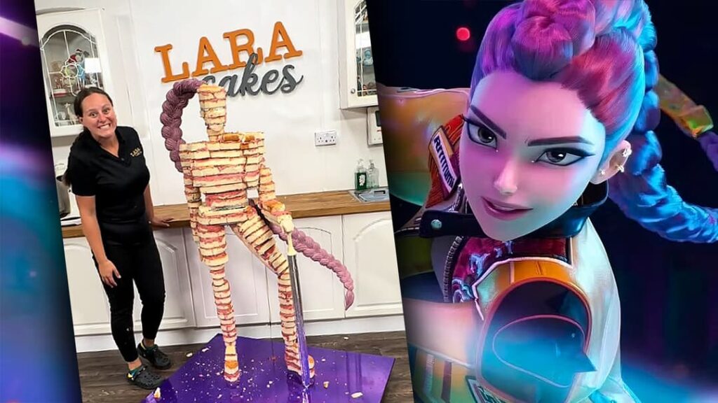 TikTok Baker Creates Stunning Life-Sized Rumi Cake from K-Pop Hit ...