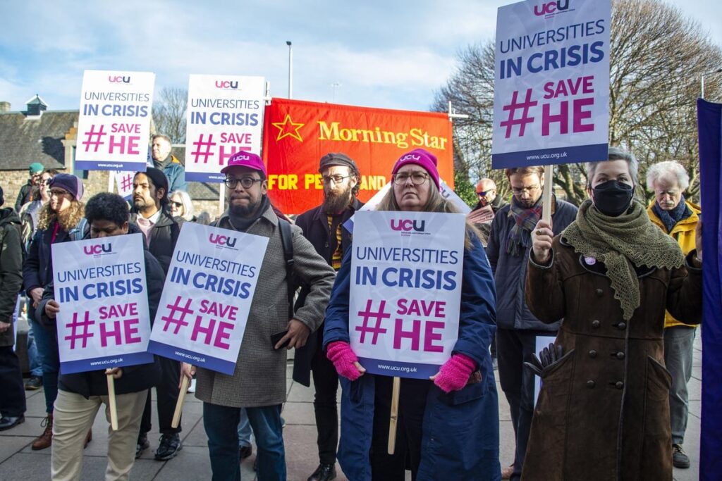 Edinburgh University Staff Strike Over £140 Million Cuts - SCRIPT-NEWS