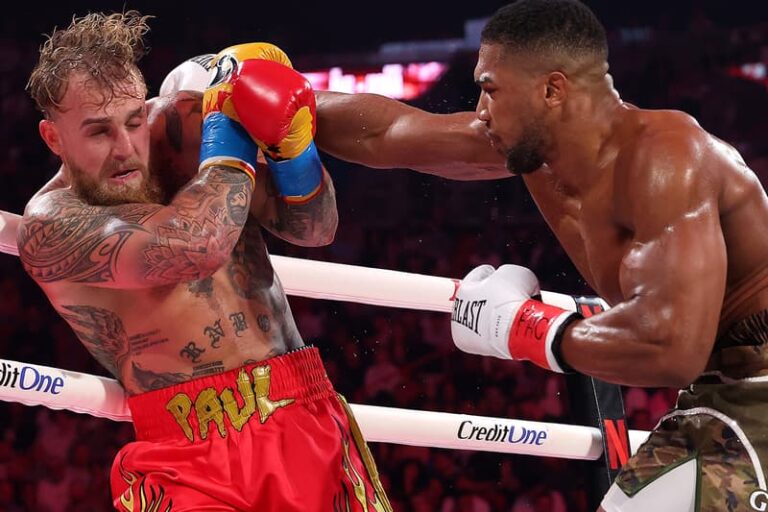 Anthony Joshua Knocks Out Jake Paul in Sixth Round Showdown - SCRIPT-NEWS