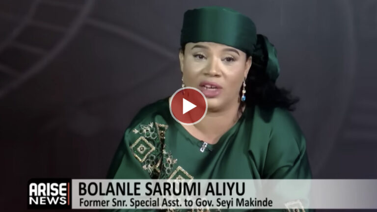 Bolanle Sarumi Aliyu Calls Out Money Politics in Rivers Crisis - SCRIPT ...