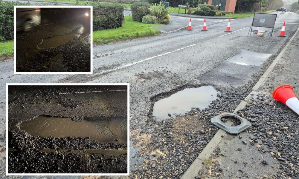 Potholes Damage 20 Cars in Northants, Prompting Council Critique ...